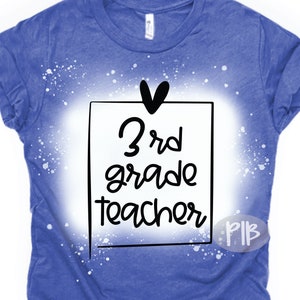 3rd Grade Teacher Svg, Third Grade Teacher Svg, School Teacher Shirt ...