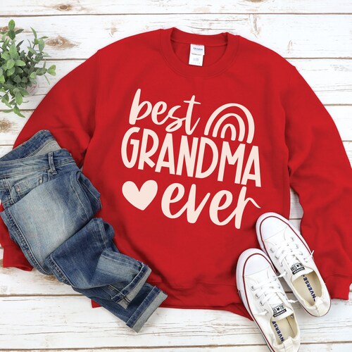 One Loved Grandma Svg Mothers Day Shirt Svg Grandma Etsy