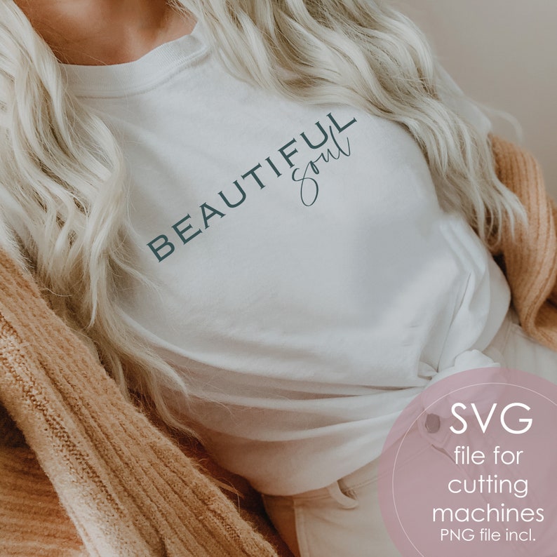 Beautiful Soul SVG Boho Svg Trendy Women's Shirt Svg - Etsy