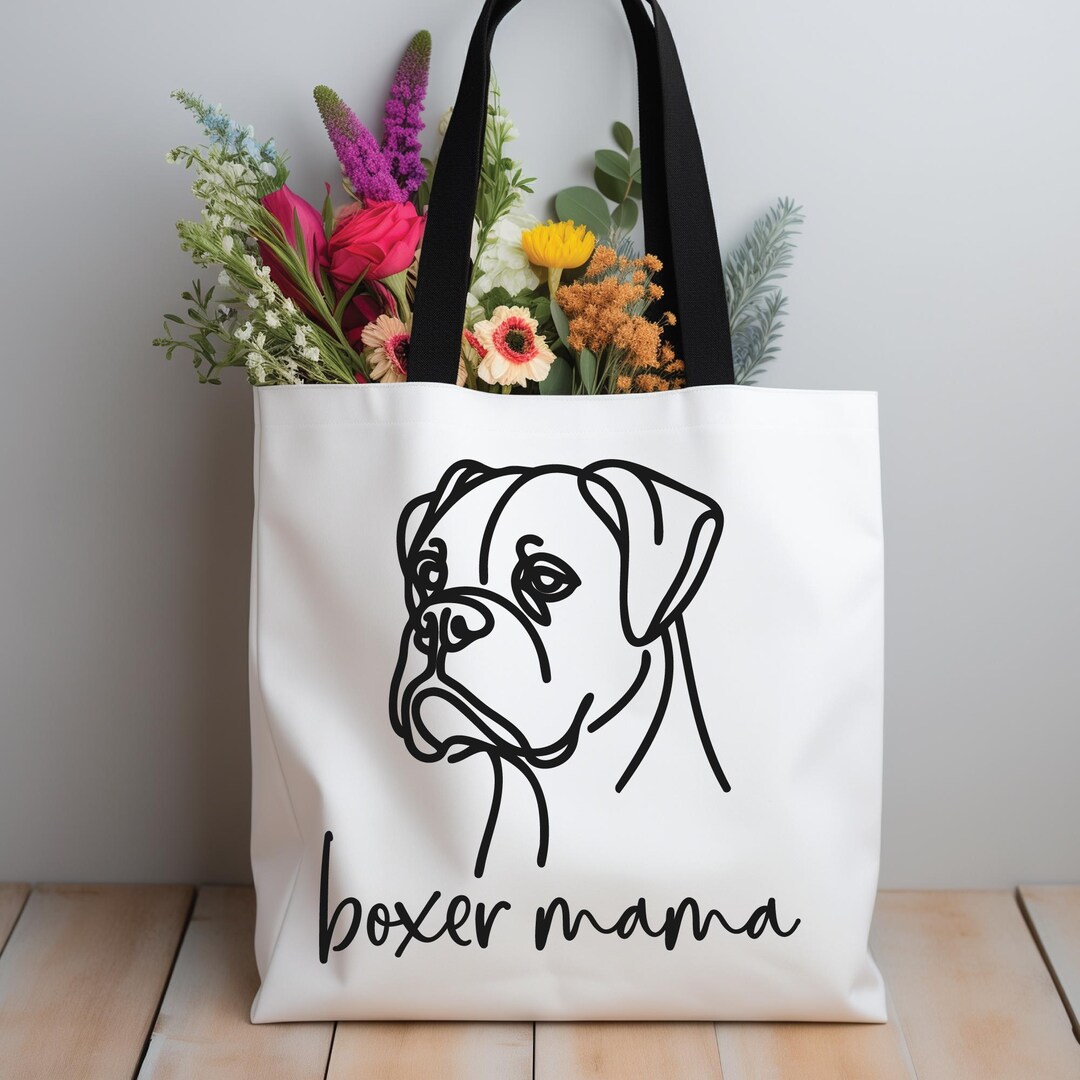 Boxer Mama SVG PNG | Boxer Mom Shirt Svg | Dog Mom Gift Png ...