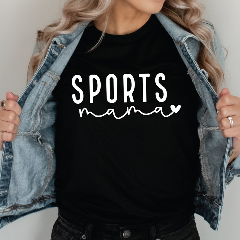 Sports Mama SVG PNG Football Mom Game Day Fall Sports | Etsy