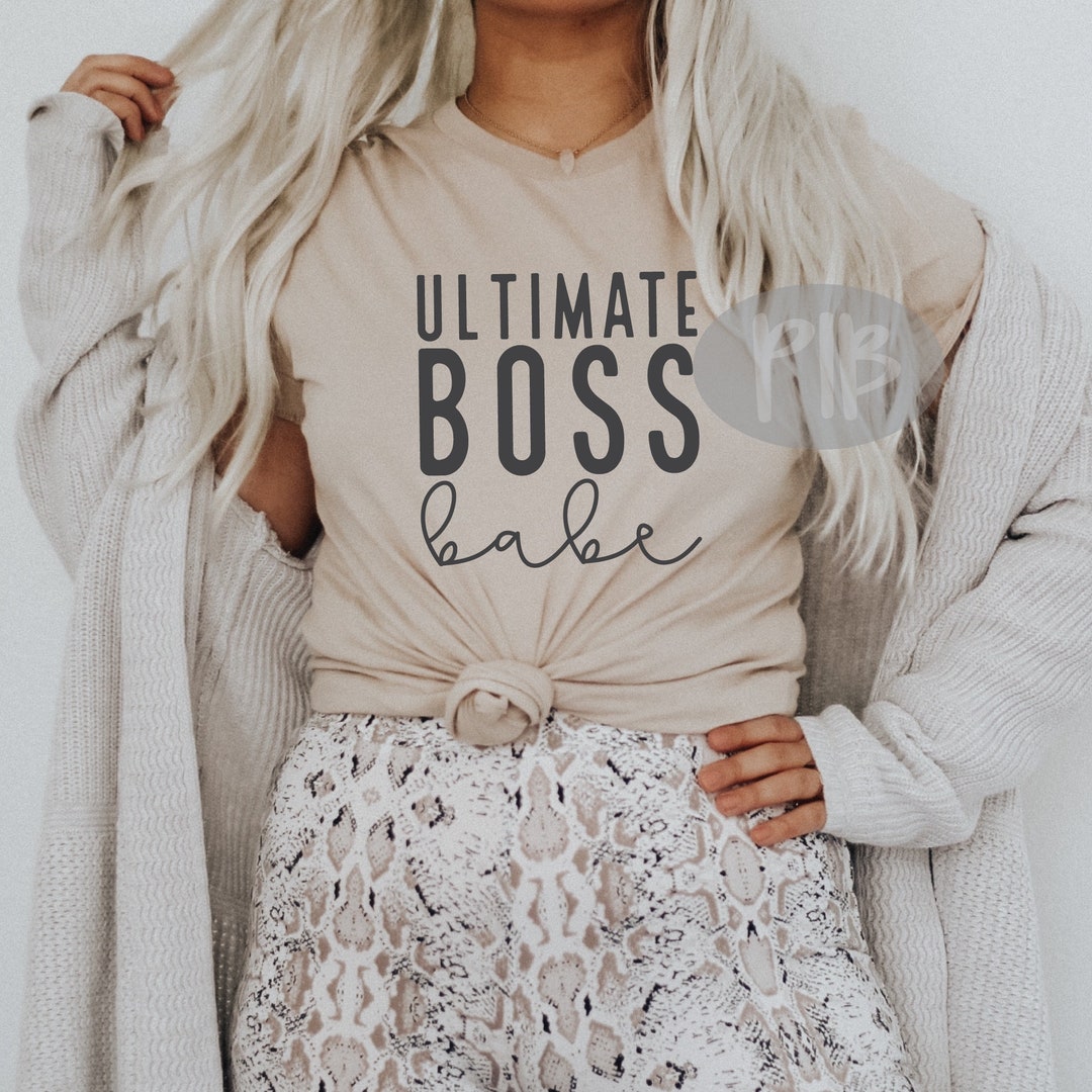 Ultimate Boss Babe SVG, Funny Boss Svg, Funny Svg Cut Files, Sassy ...