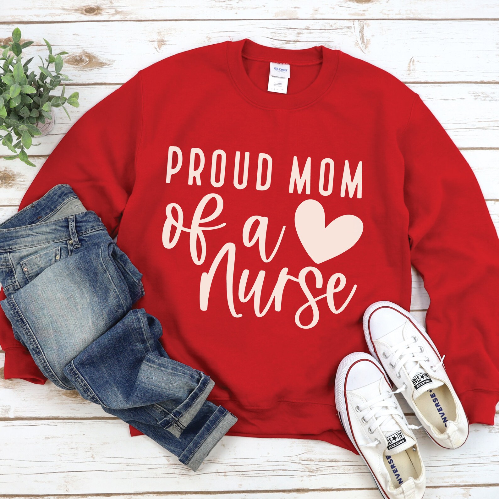 Nurse Mom Svg Proud Mom Of A Nurse Svg Nurse Png Etsy
