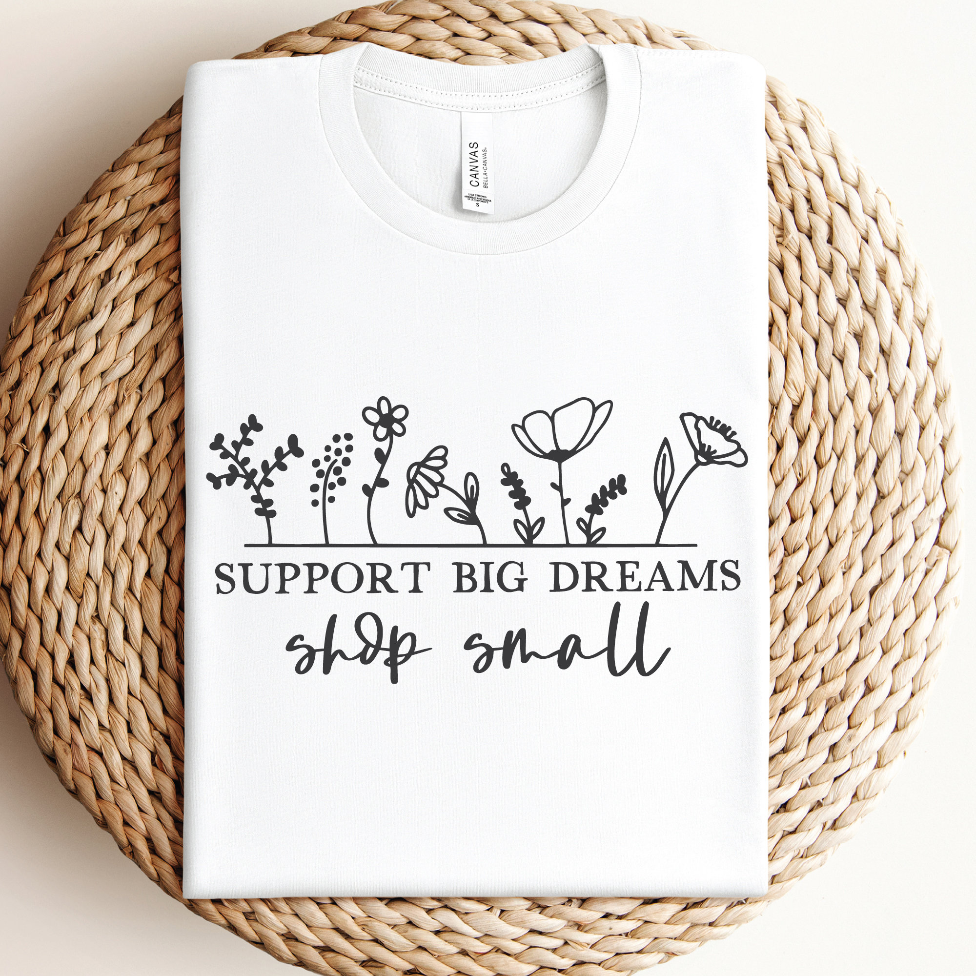 Support Big Dreams Shop Small SVG, Small Business PNG (digital Download ...
