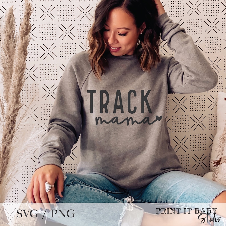Track Mom SVG PNG Track Mama Svg Runner Svg Sports Svg | Etsy