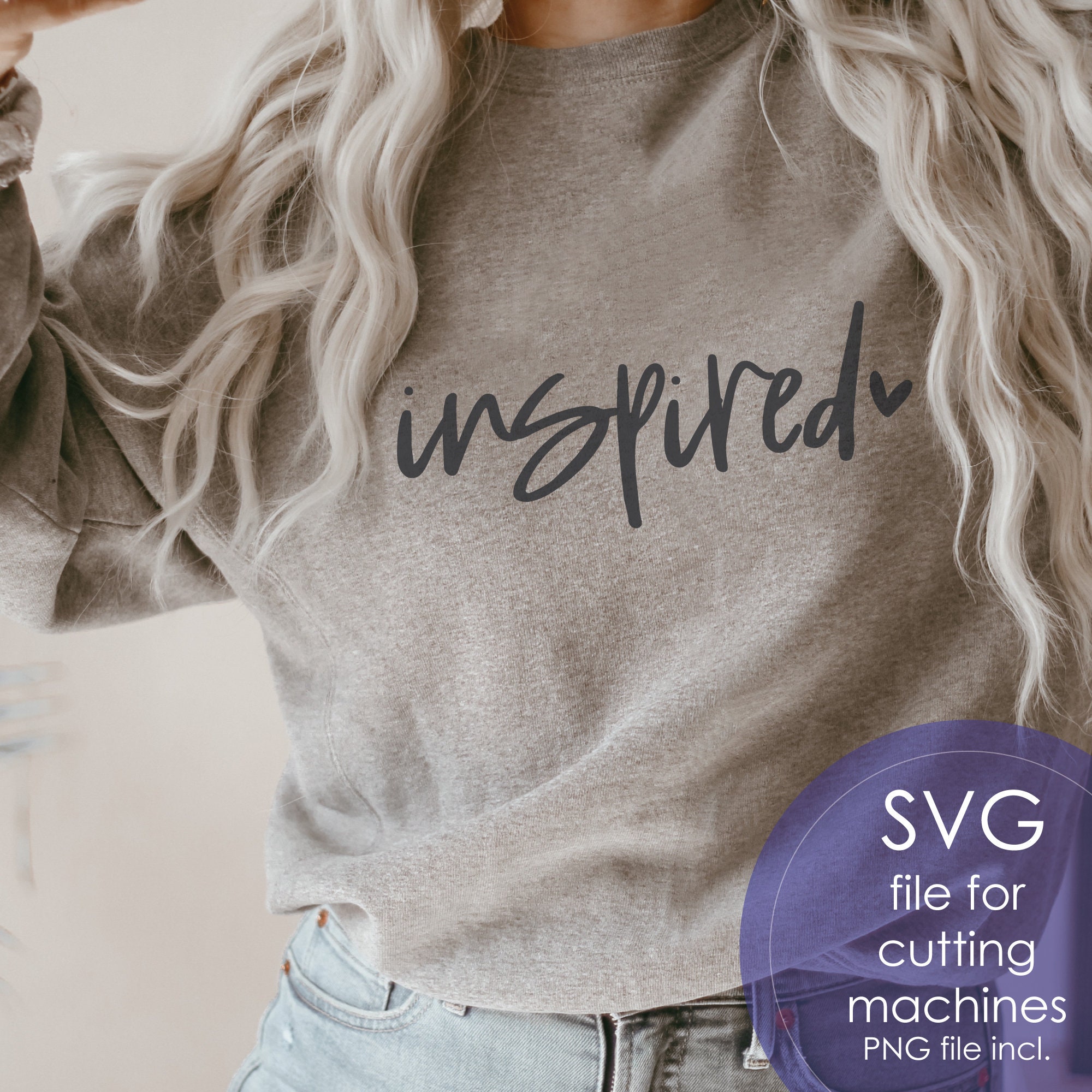 Inspired SVG Boho Svg Trendy Women's Shirt Svg Positive - Etsy