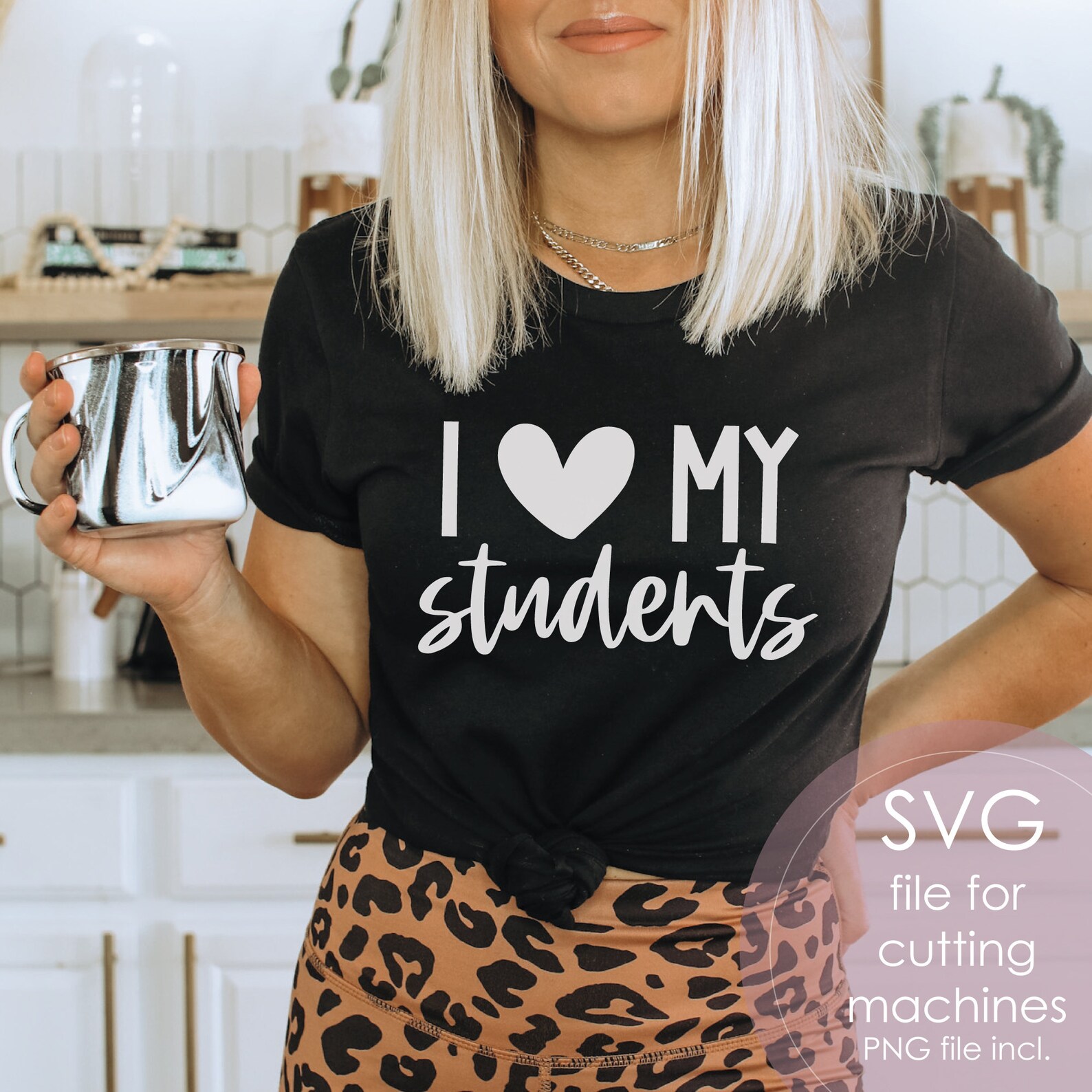 Teacher Svg Png I Love My Students Svg Back to School Teacher ...