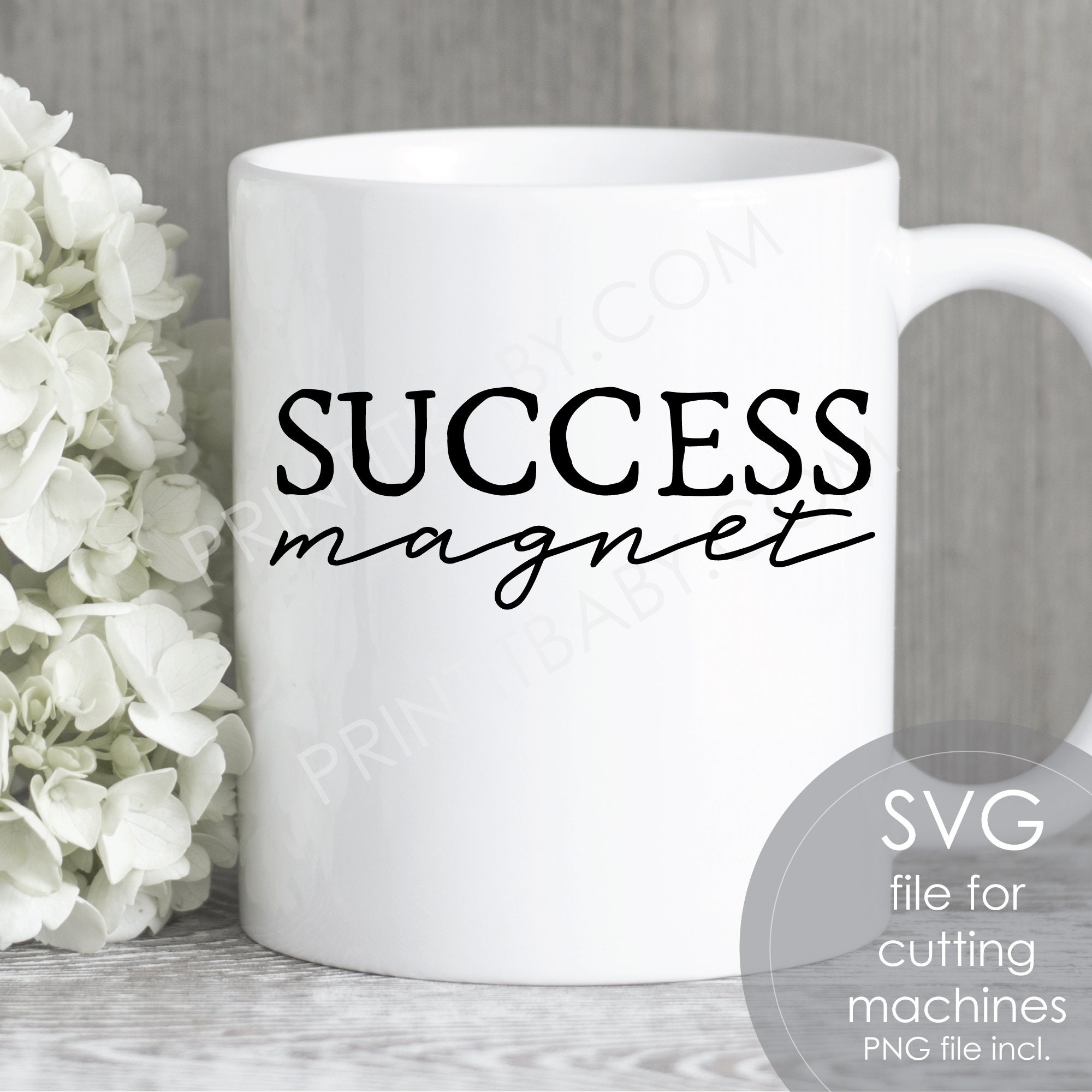 Success Magnet SVG Success Svg Cut Files for Cricut Sassy | Etsy