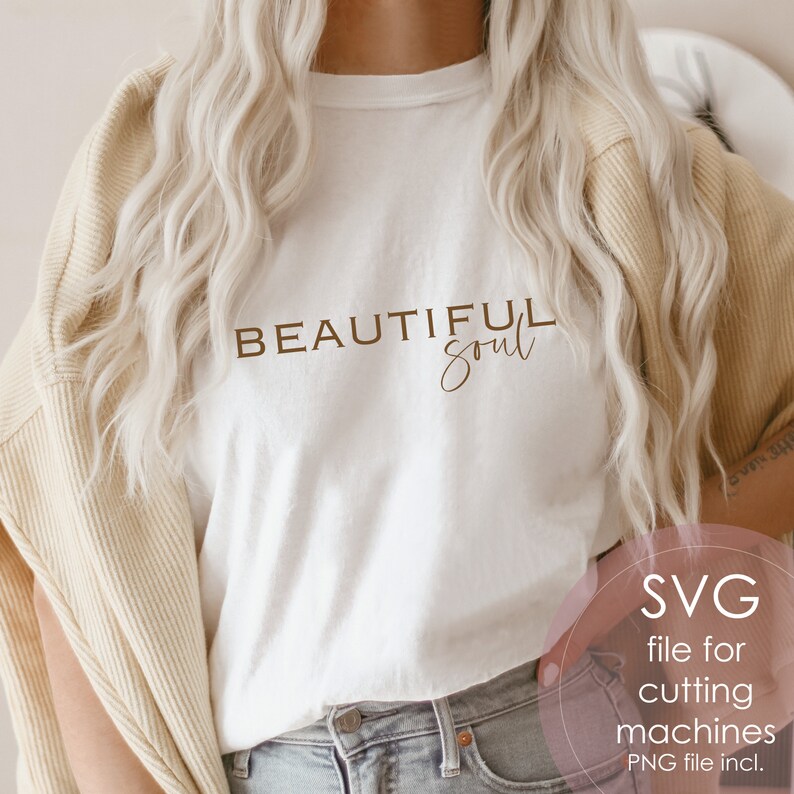 Beautiful Soul SVG Boho Svg Trendy Women's Shirt Svg - Etsy