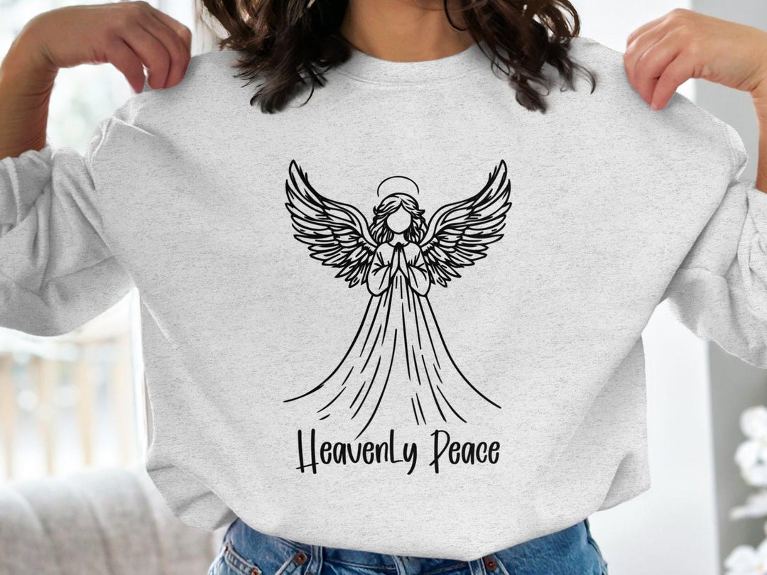 Angel Clipart Svg Png Designs, Heavenly Peace Angel Clip Art Art ...