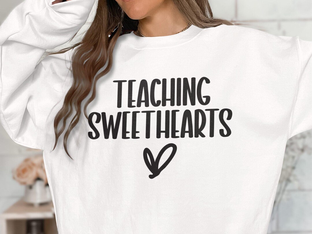 Teaching Sweethearts SVG PNG | Valentine Teacher Gift, Love Teachers ...