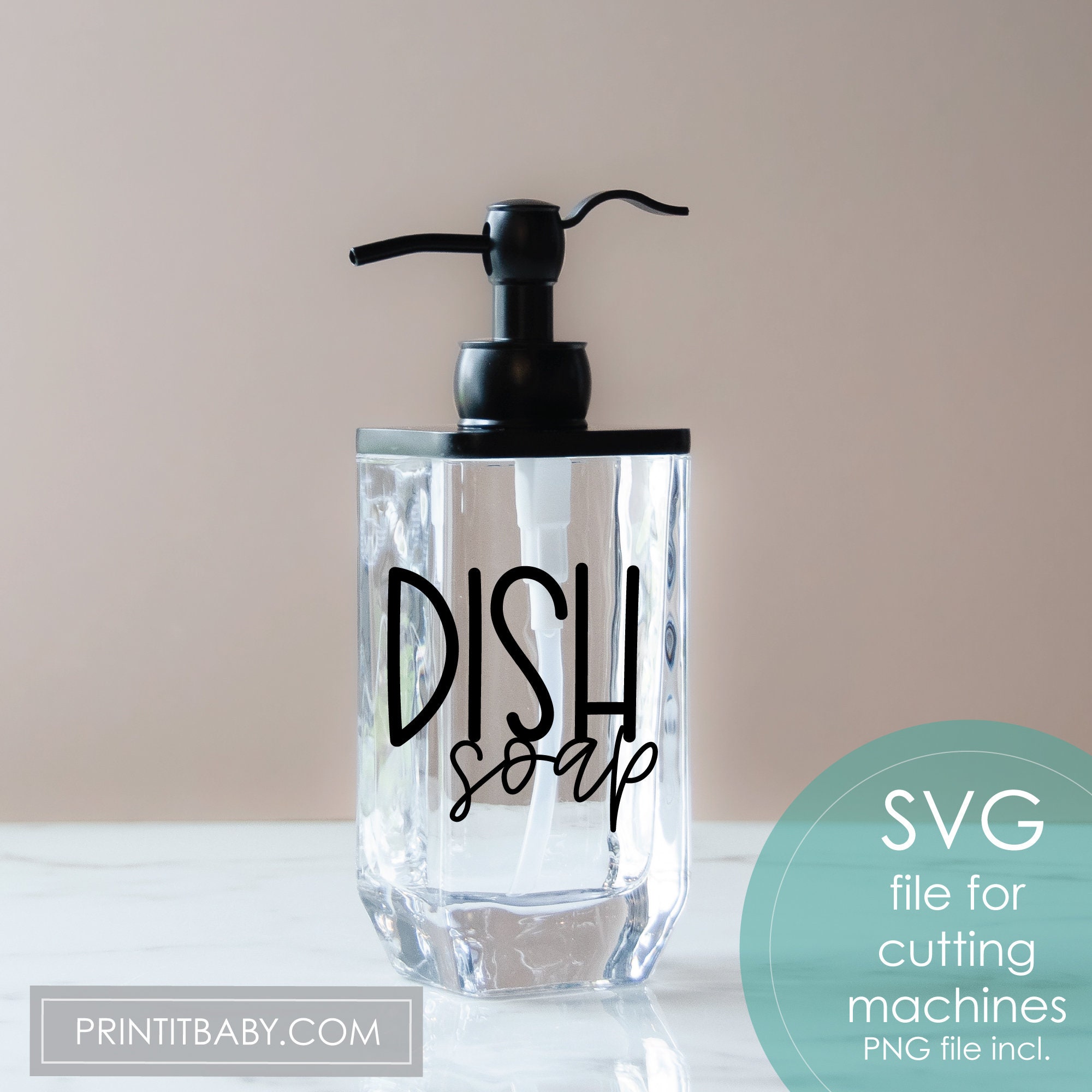Hand and Dish Soap SVG Cut File Kitchen Soap Dispenser Svg - Etsy Australia