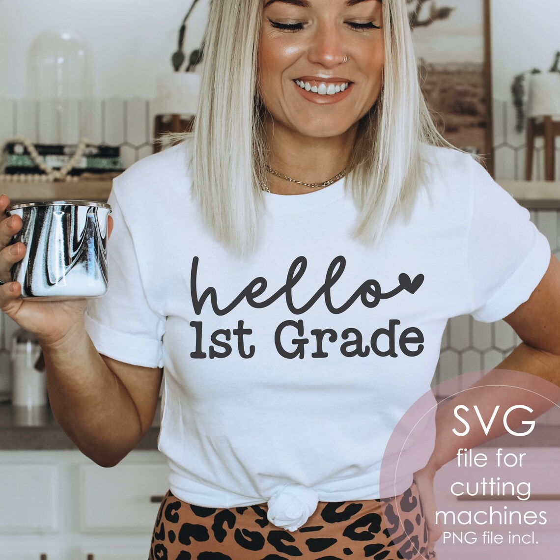 Hello 1st Grade Svg Back to School Svg First Grade Svg - Etsy