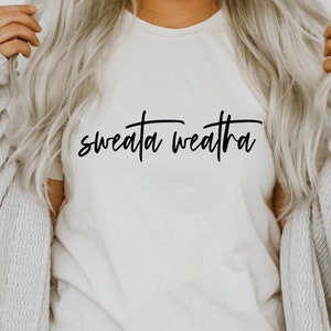 Sweater Weather SVG PNG: Funny Christmas Shirt Cut File (digital ...