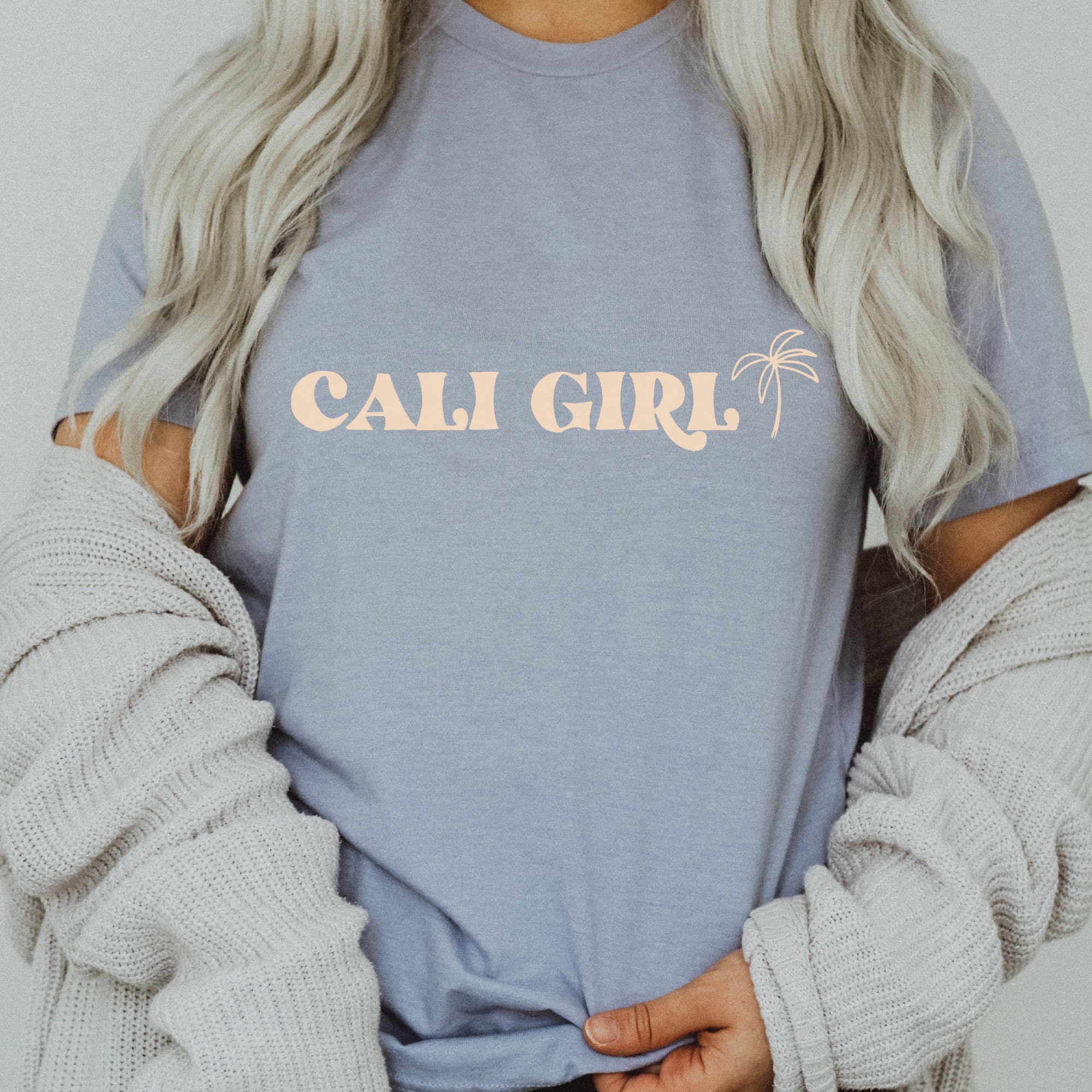 Cali Girl SVG California Png Los Angeles Svg Positive SVG | Etsy