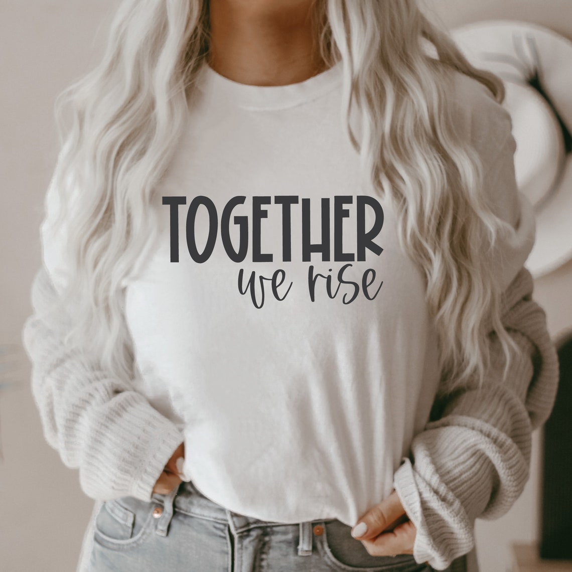 Together We Rise SVG Unity Svg Boss Babe Svg Grind Svg Cut - Etsy