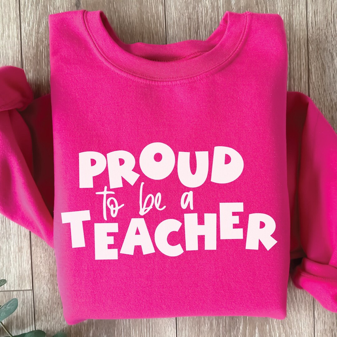 Proud to Be A Teacher SVG PNG, Teacher Gift for Teacher Appreciation ...