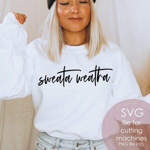 Sweater Weather SVG PNG: Funny Christmas Shirt Cut File (digital ...