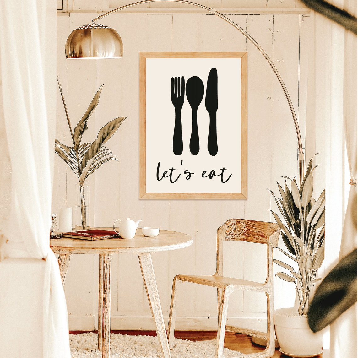 Let's Eat SVG PNG Kitchen Sign Svg Housewarming Gift - Etsy