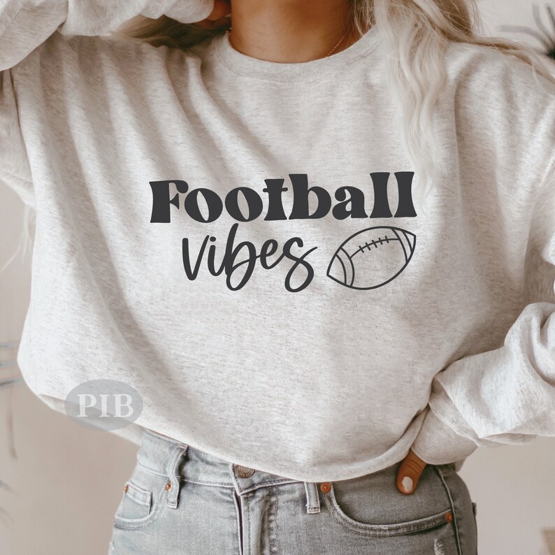 Football Vibes SVG PNG Football Game Day Shirt Football - Etsy