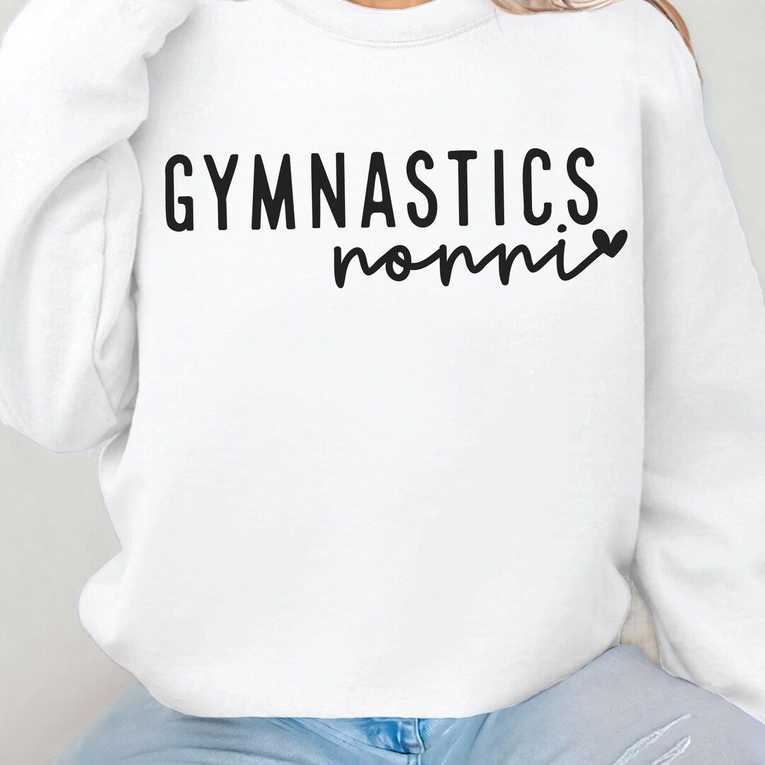 Gymnastics Nonni SVG PNG Grandma, Mom Svg Dance Lover Svg Sublimation ...