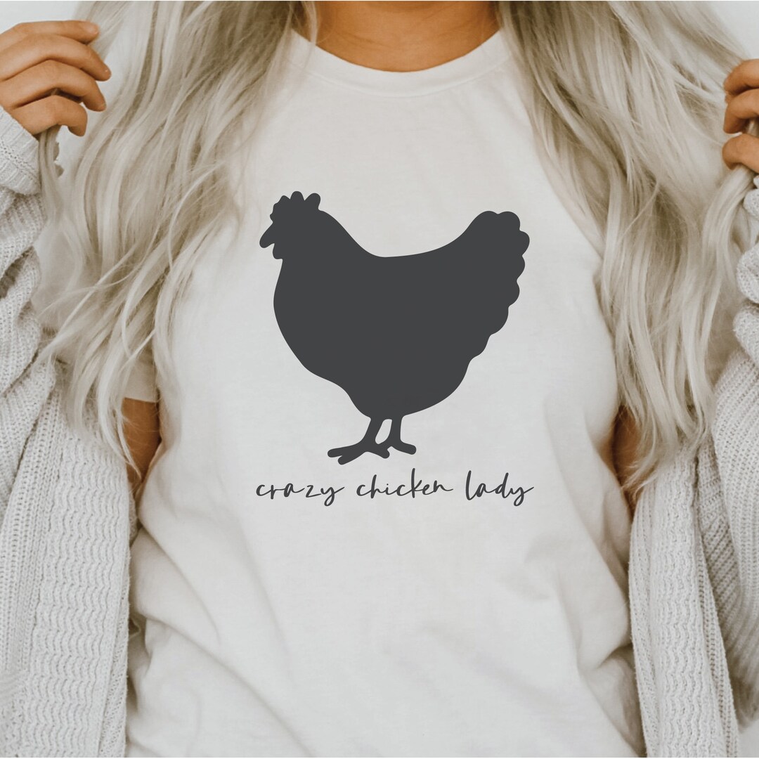 Crazy Chicken Lady SVG, Chicken Mama Svg, Chicken Svg, Mom SVG File ...