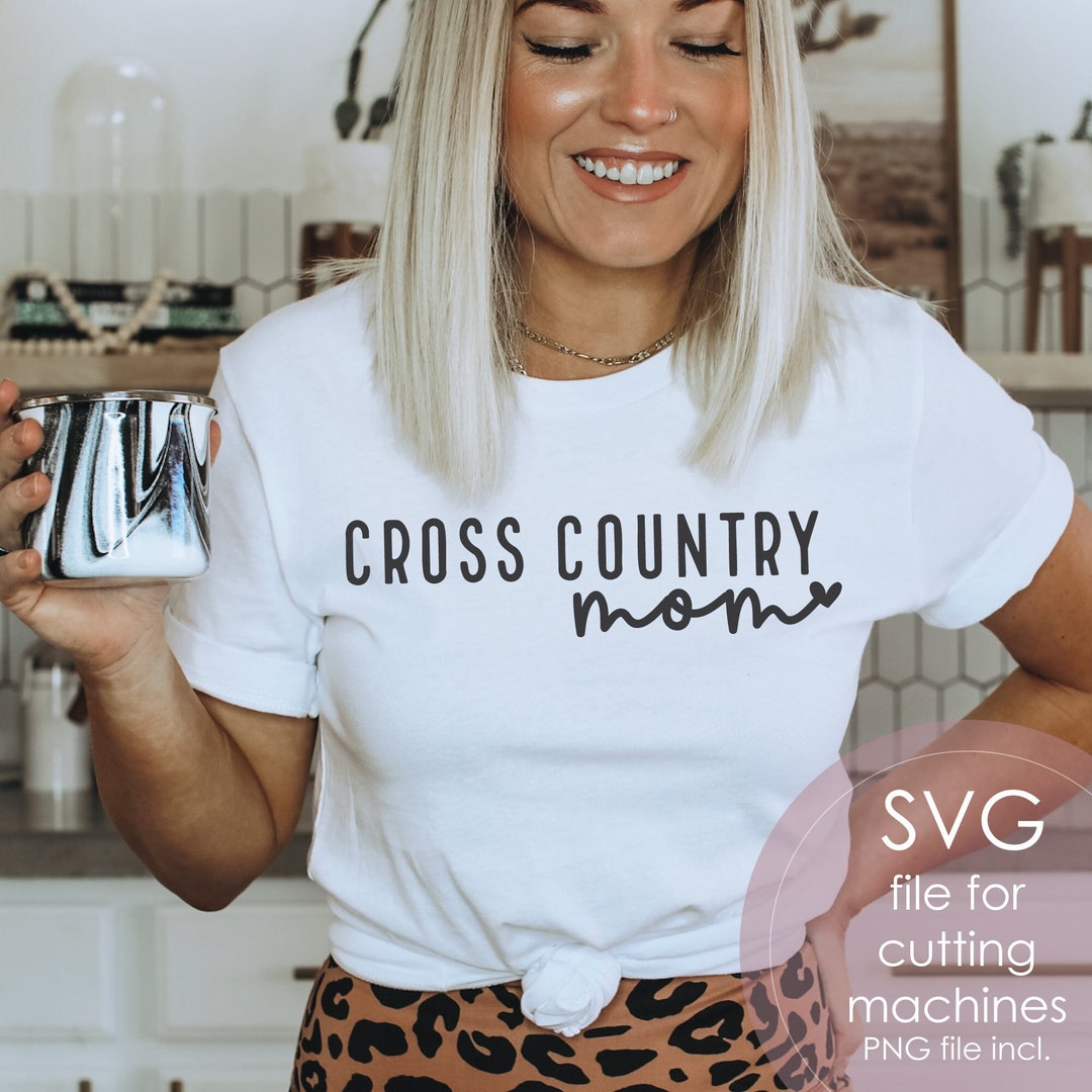 Cross Country Mom SVG: Runner Mom Cut File (digital Download) - Etsy