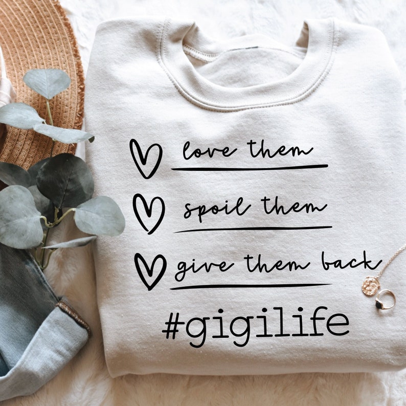 Gigi Life SVG PNG Grandma Shirt Mother's Day Gift Svg - Etsy