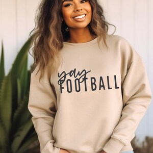 Football SVG PNG, Football Game Day Svg, Yay Football, Fall Sports Svg ...