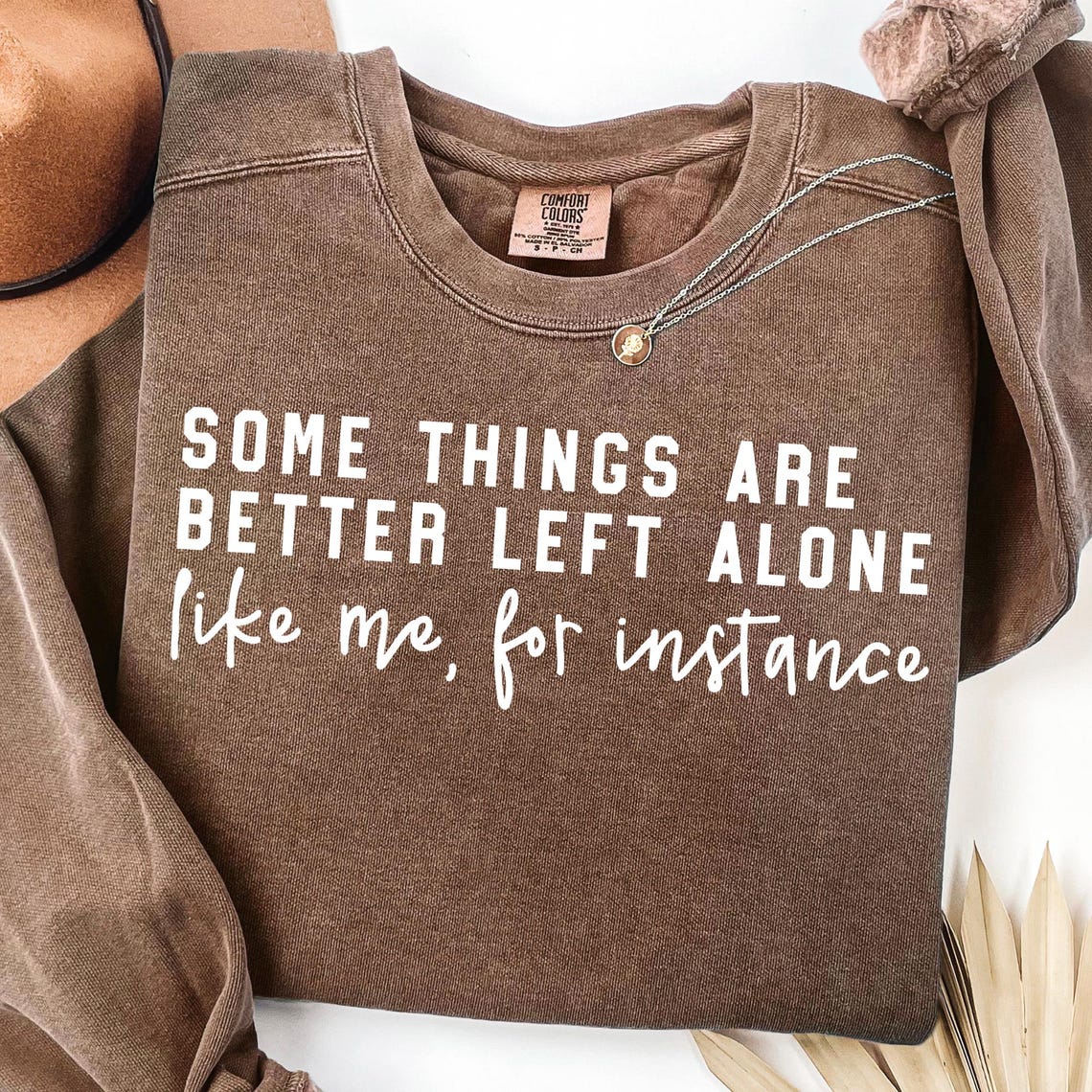 Some Things Are Better Left Alone SVG PNG Funny Introvert Sarcastic ...