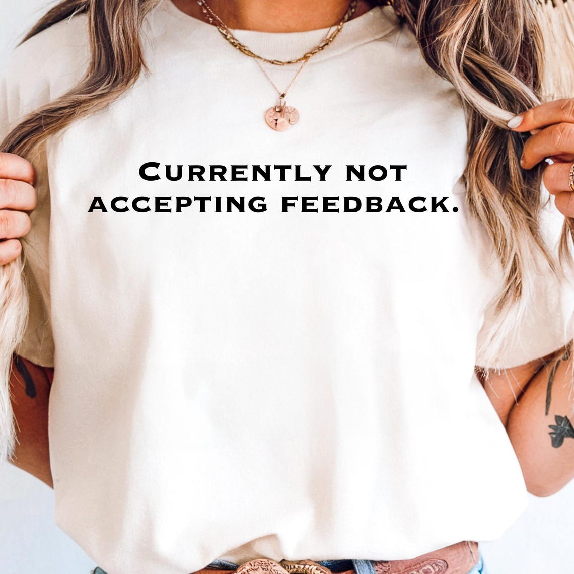 Funny Sarcastic Shirt Design PNG, Currently Not Accepting Feedback SVG ...