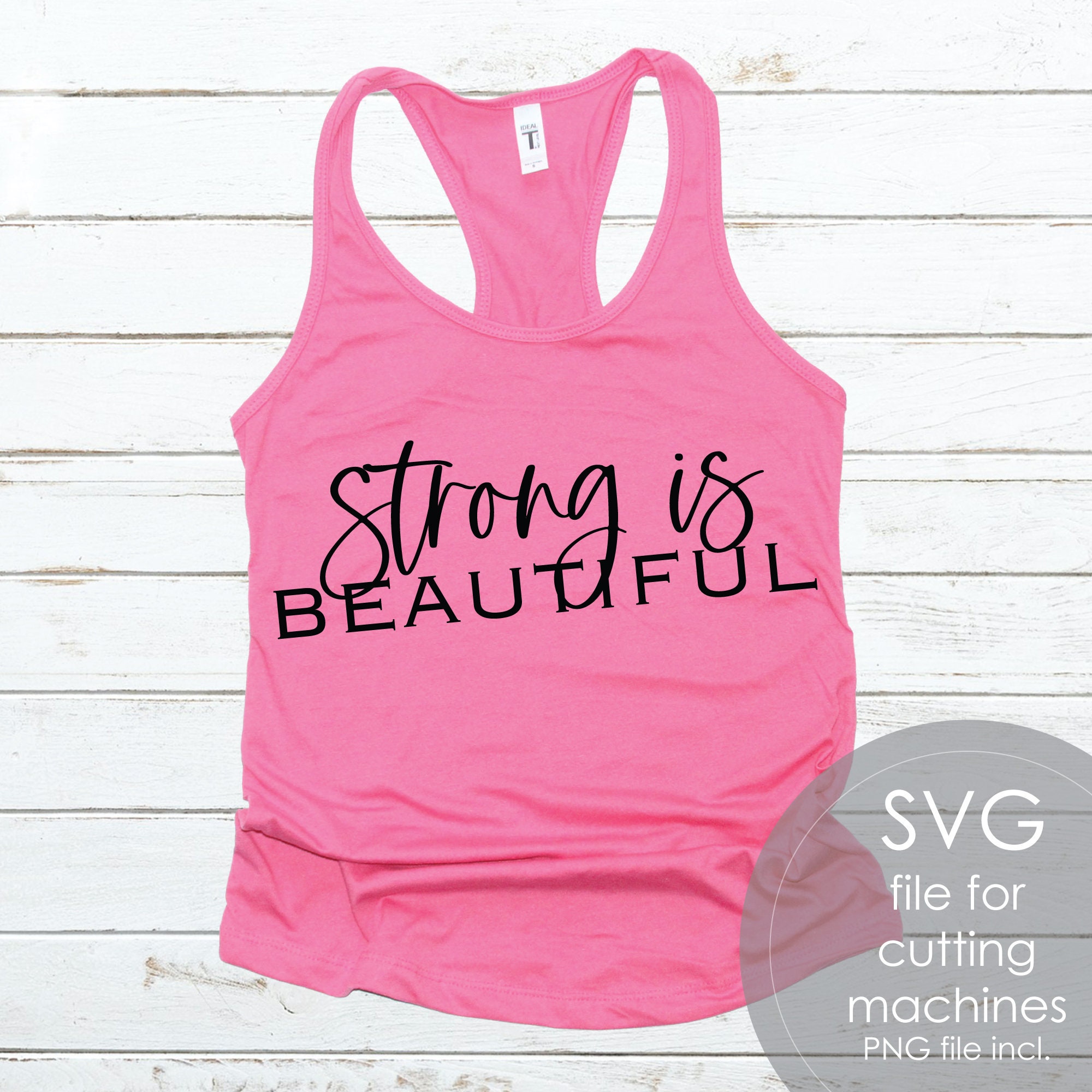 Strong is Beautiful Svg Boss Babe SVG Feminist Svg | Etsy