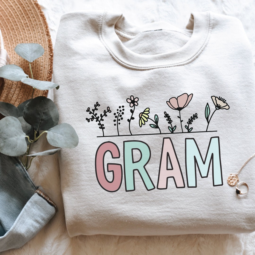 Gram, Grandma PNG, Sublimation Design File, Mom PNG, Mother's Day Gift ...