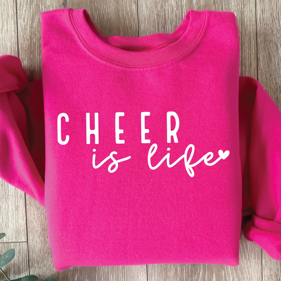 Cheer PNG SVG Cheer is Life Svg Cheerleader Svg Cheer Season Shirt Svg ...