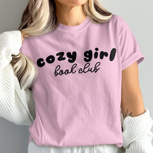 Cozy Girl Book Club SVG PNG Digital Download, Cute Reading Sticker for ...