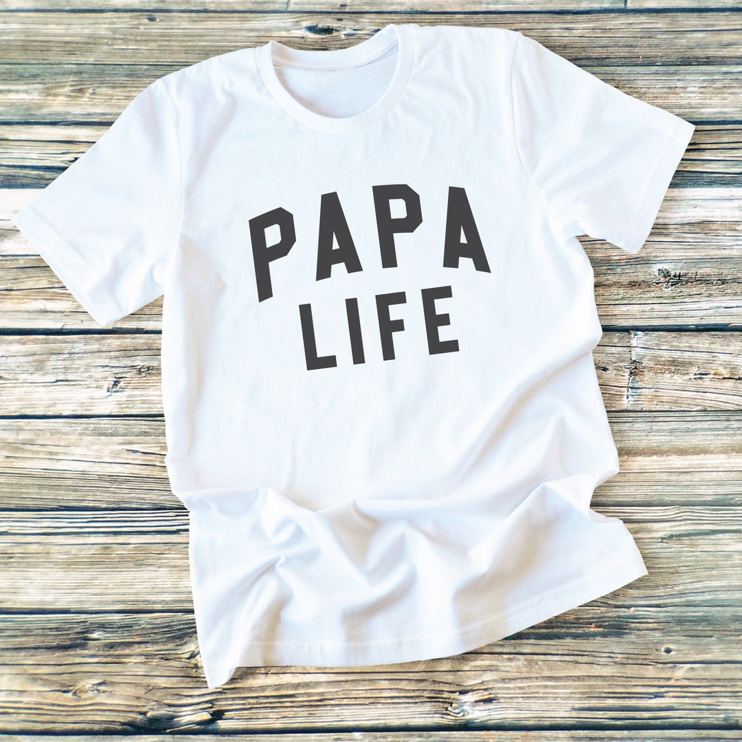 Papa Life Svg Father's Day Shirt Svg Grandpa Gift Svg - Etsy