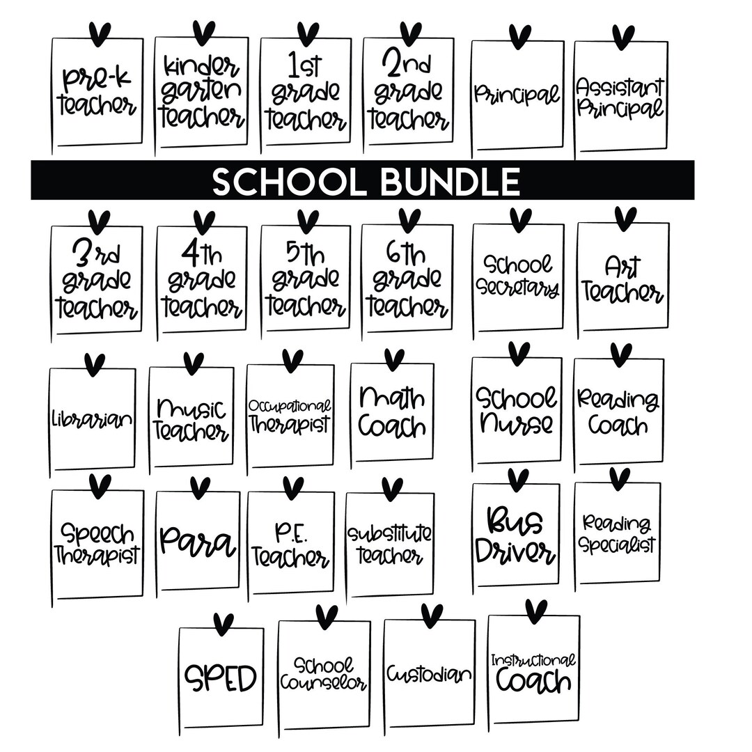 28 Teacher Svg Bundle, Teacher Class Shirt Svg, Back to School Svg ...