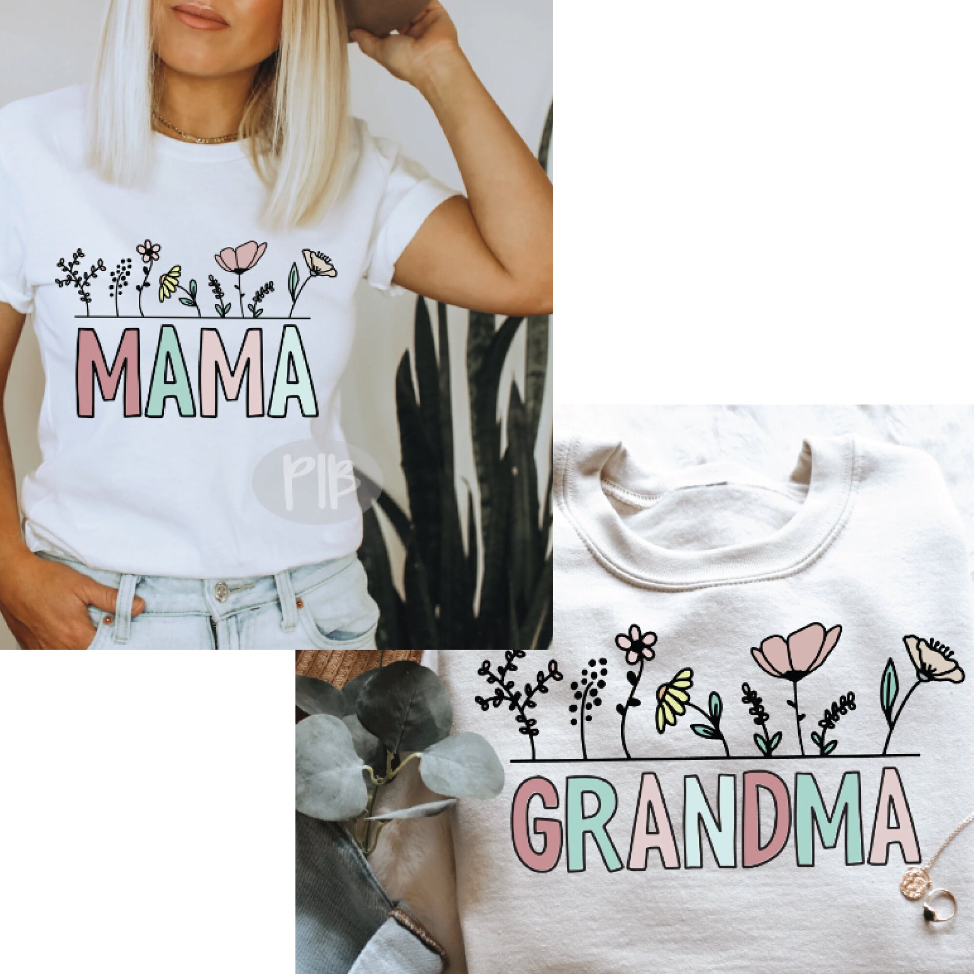 8 PNG Designs Mom Aunt Grandma Bundle Png Mom Sublimation - Etsy