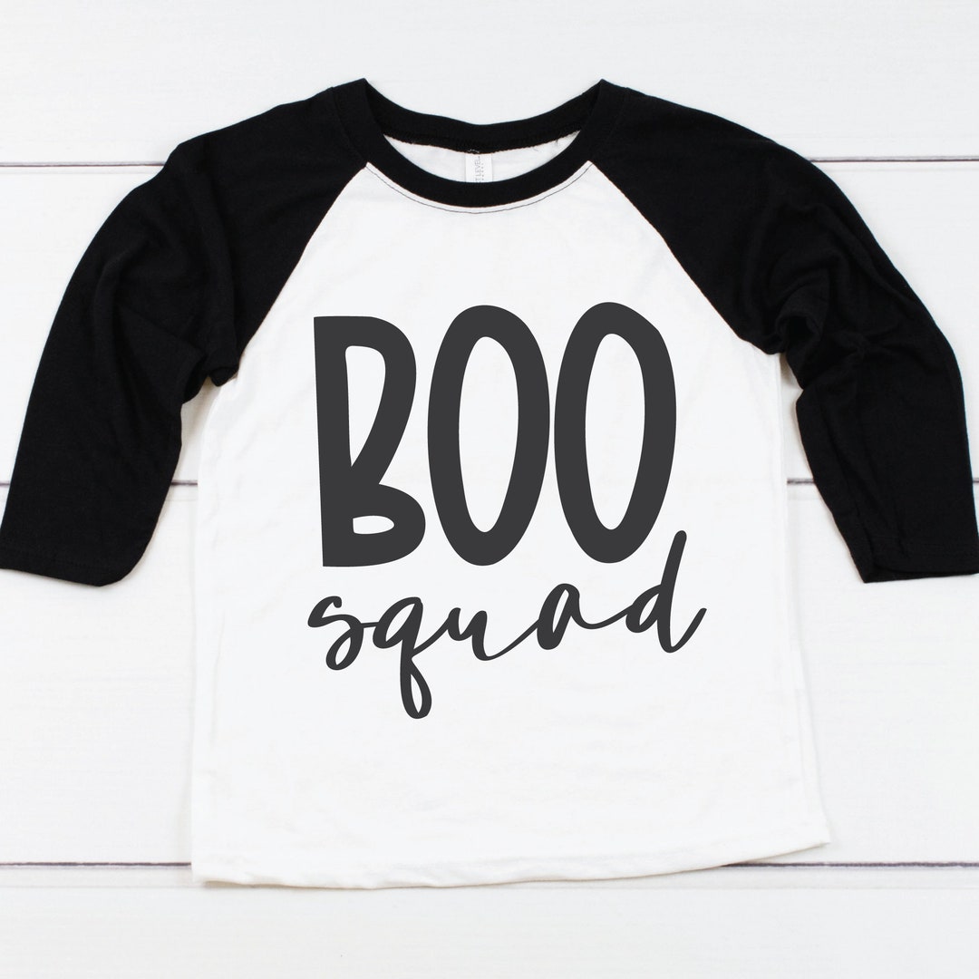 Halloween SVG PNG Boo Squad Svg Funny Kid Halloween Shirt Fall Svg PNG ...