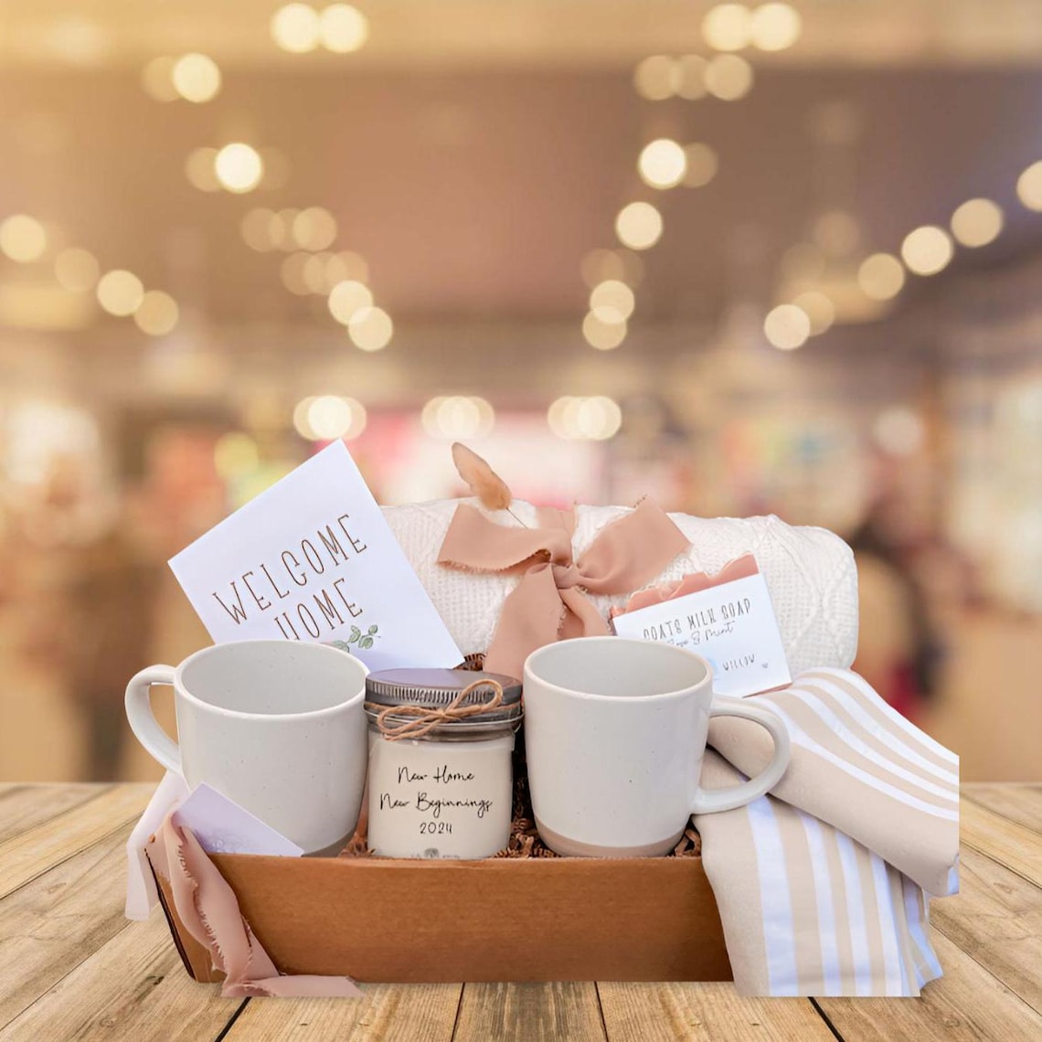 Housewarming Gifts for New Homeowners, Care Package for Couple, Thank ...