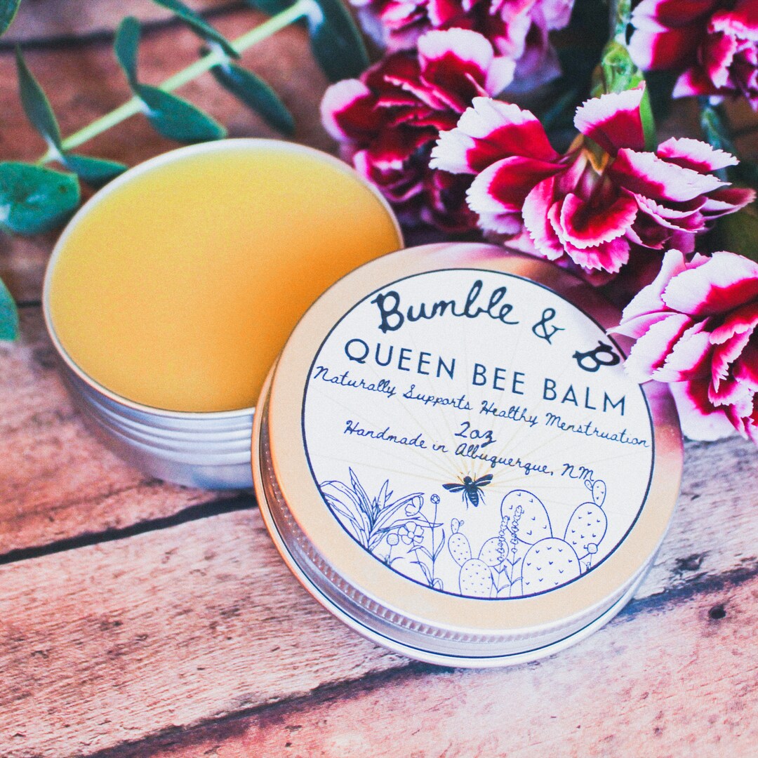 Queen Bee Balm Naturally Supports Healthy Menstruation & - Etsy