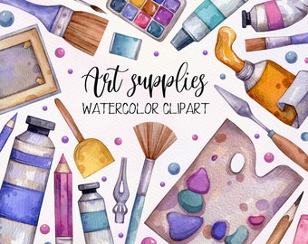 Supplies Clip Art | Etsy