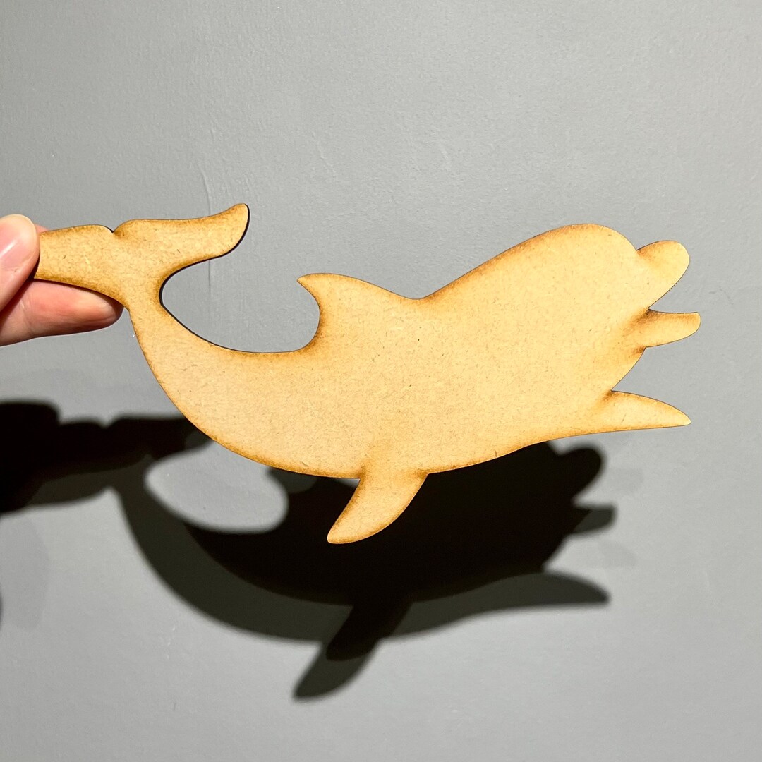 MDF Dolphin Animal Blank Craft Shape. - Etsy