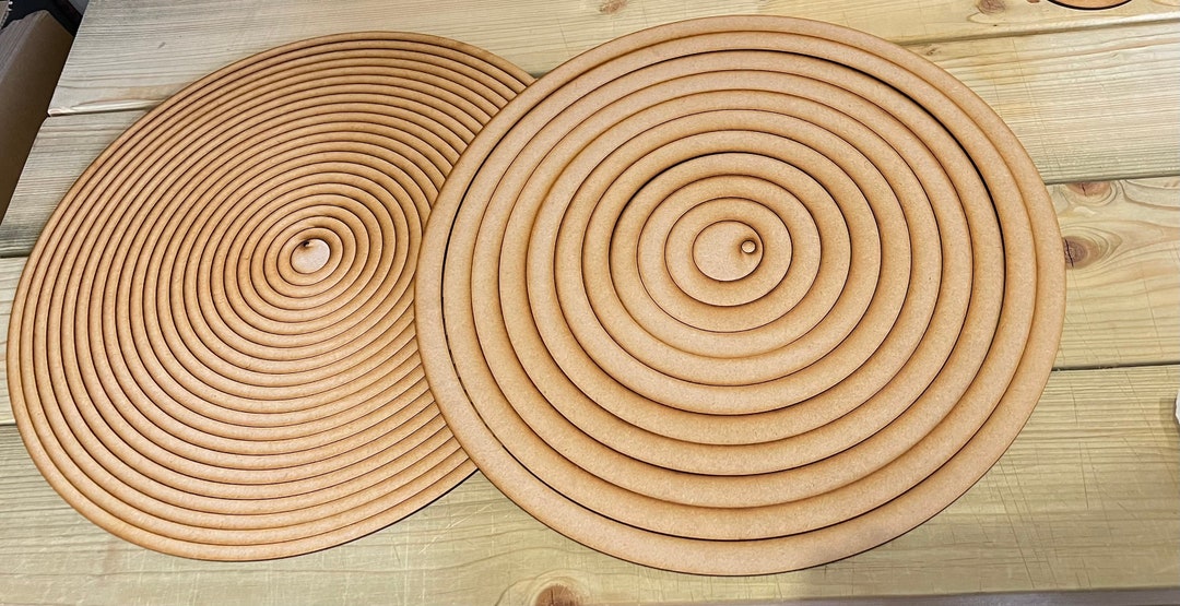 Wooden Hoops Set Craft Hoop Outline Ring Shape Blank Hoop - Etsy