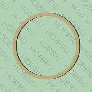 MDF Hoops, Craft Hoop Outline Ring Shape, Blank Hoop, Hangings Hoop ...