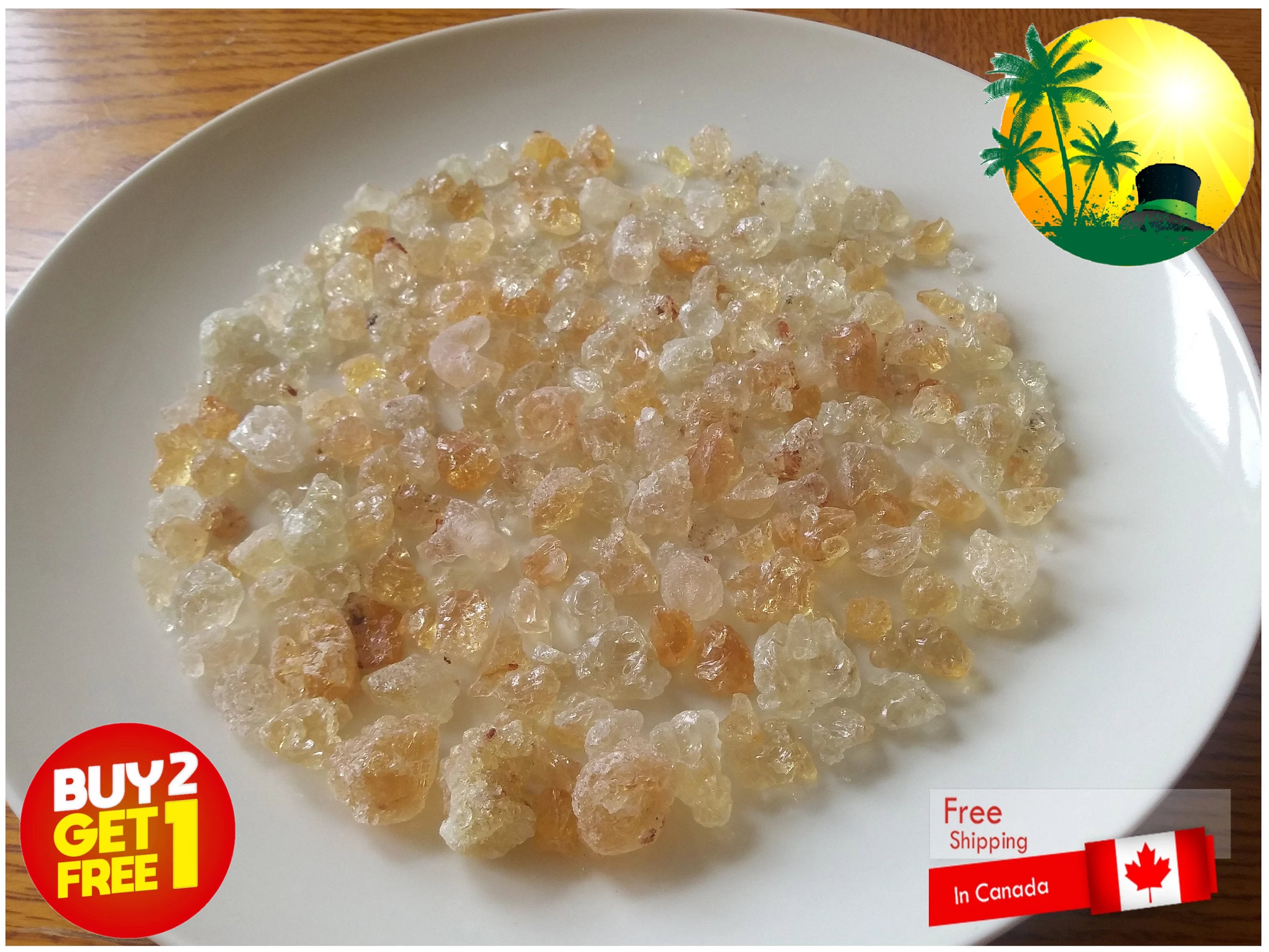 100% Natural Gum Arabic (acacia Gum/char Gundh) * Buy 2 & Get 1 FREE ...