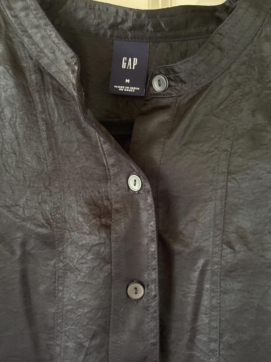 90s GAP Silky Acetate Blouse: Romantic Victorian Goth Top - Etsy