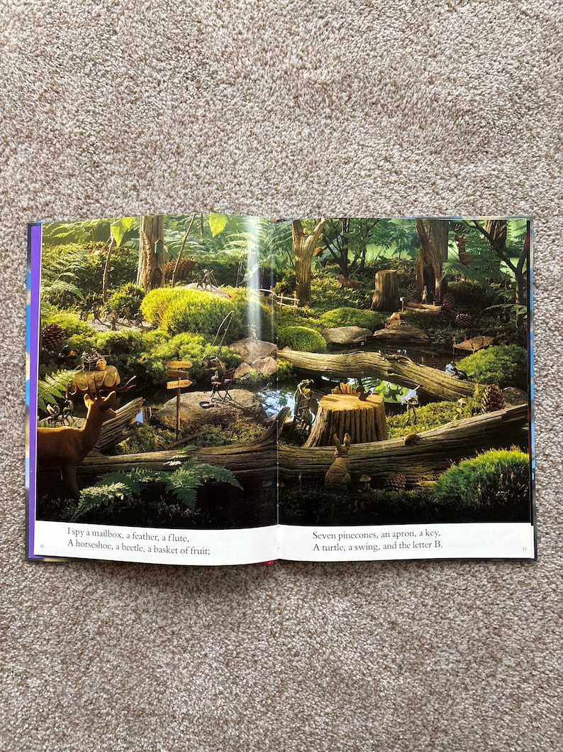 1994 I SPY Fantasy A Scholastic Book of Picture Riddles Hardcover Book ...