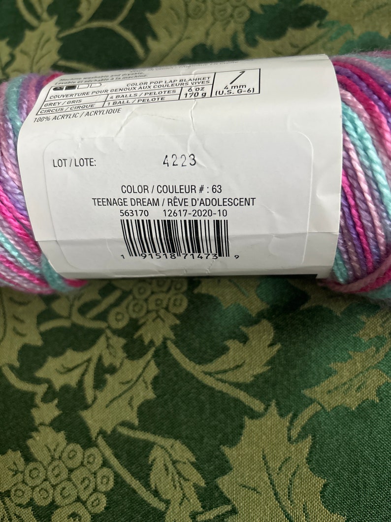 Loop and Threads Soft and Shiny Douce Et Brillante Yarn Choose Orchid ...