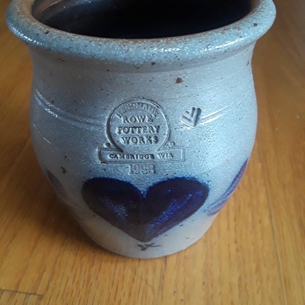 Rowe Pottery Heart - Etsy